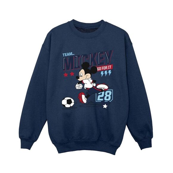 Disney | Shirts & Tops | Disney Boys Mickey Mouse Team Mickey Football ...